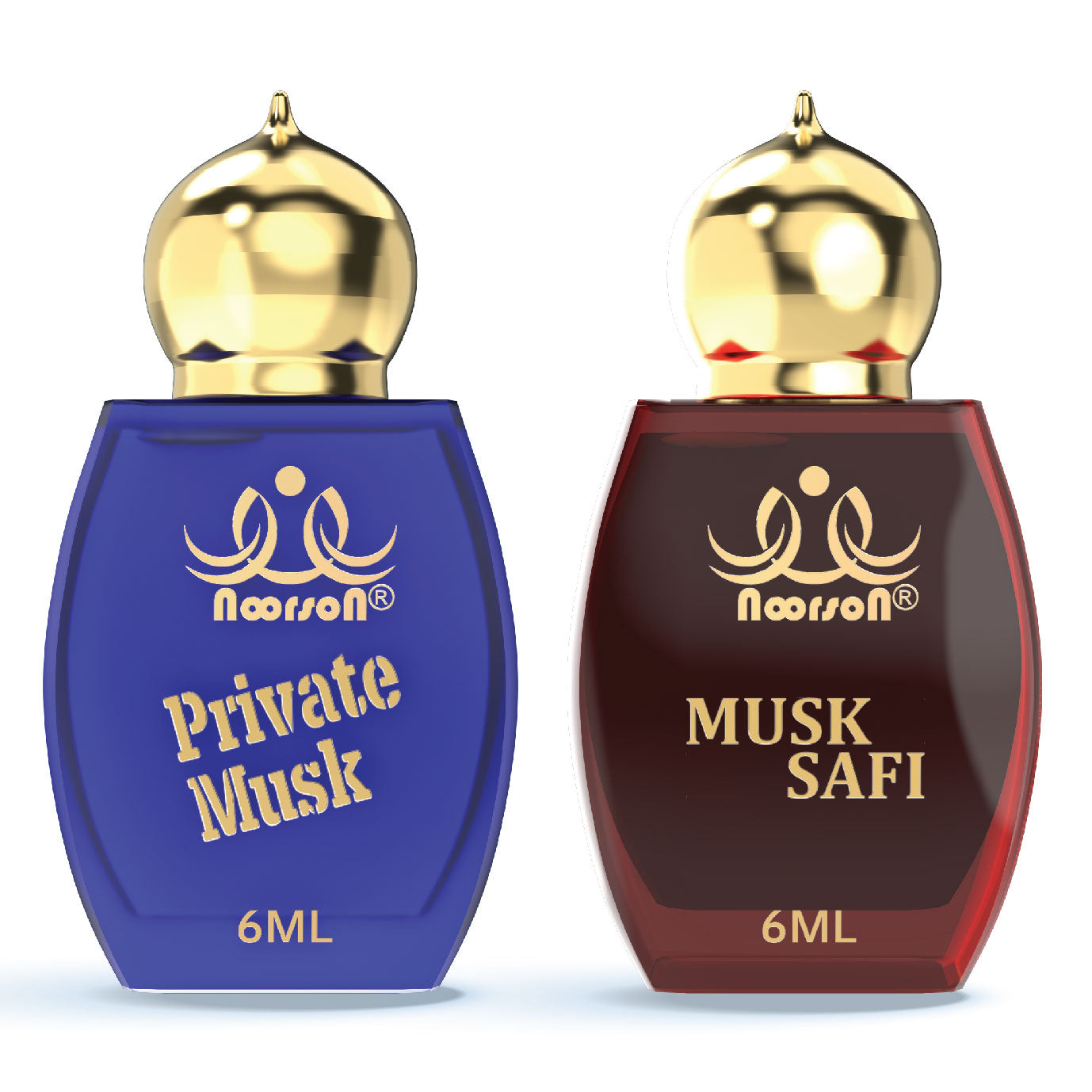 2 Pcs Attar Set – Private Musk And Musk Safi 6ml Each – Noorson